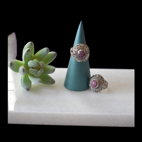 Kgh | Jewelry | Indian Star Ruby Ring | Poshmark